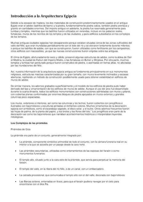 PDF Introducción a la Arquitectura Egipcia DOKUMEN TIPS