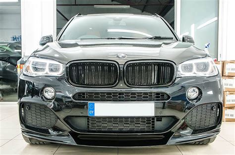 Performance Front Bumper Splitter For BMW X5 F15 M Sport With Mountings