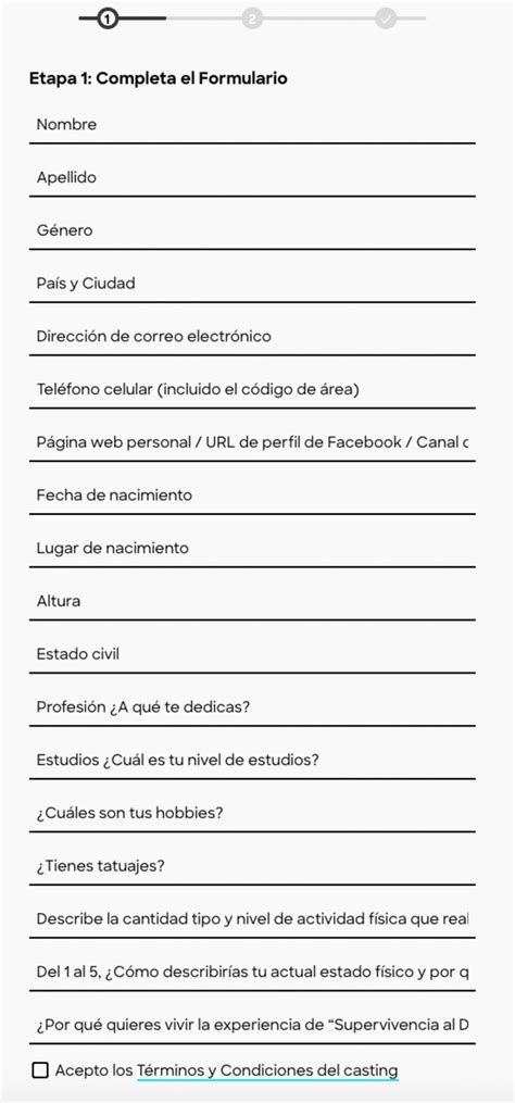 Supervivencia al Desnudo abre convocatoria para México Estos son los