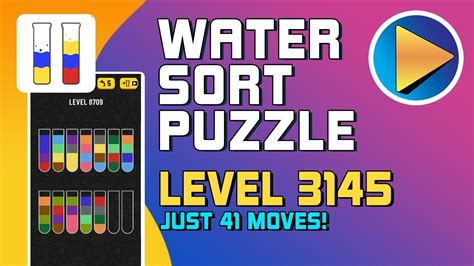 Water Sort Puzzle Level 3145 Walkthrough 42 Moves YouTube