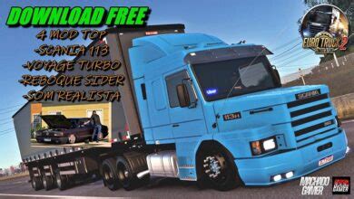 Caminhão Scania 113H Qualificada Mods Ets2 1 47 Dalenha Mods