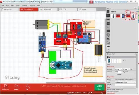 Arduino Nano I O Shiled Parts Help Fritzing Forum