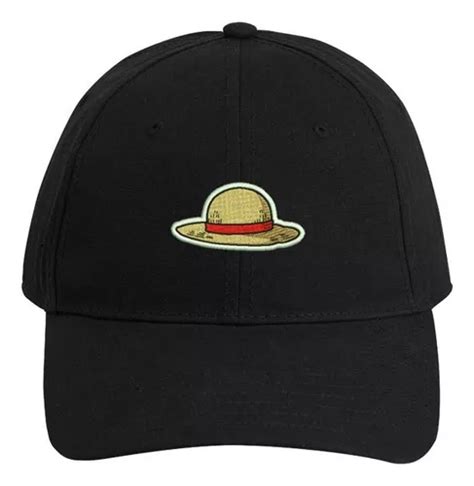 Gorra Sombrero Paja One Piece Monkey D Luffy Bordado Meses sin interés