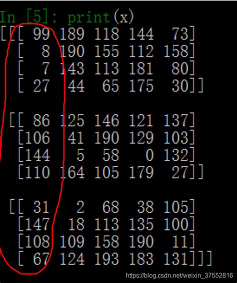 numpy数组中冒号[ 0]与[ 0]的区别 、 。0 csdn博客