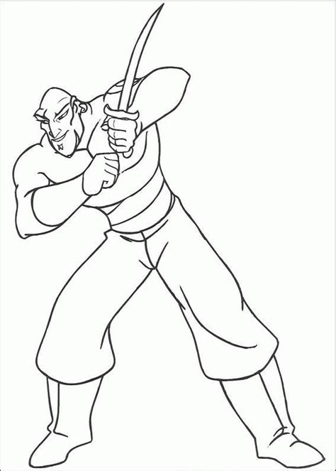 Sinbad The Legend Of The Seven Seas Coloring Page Sinbad Legend Of