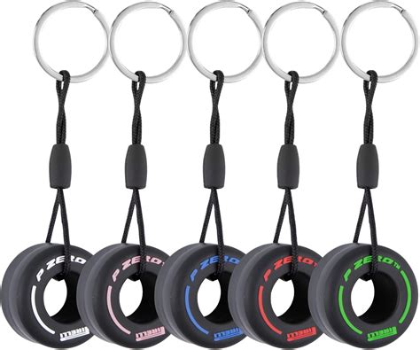 Llavero De Llanta De Carreras F1 Mini Llavero De Llanta De 5 Colores