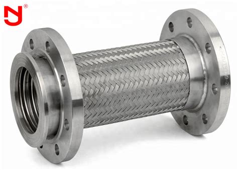 DIN Stainless Steel Flexible Hose Braided SS Layers DN6 DN700 Diameter