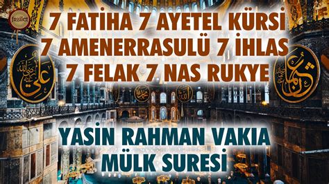 Fatiha Ayetel K Rsi Amenerrasul Hlas Felak