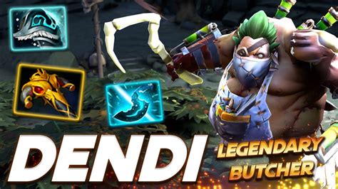 Dendi Pudge Legendary Butcher Dota 2 Pro Gameplay Watch Learn