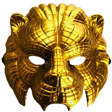 Squid Game Vip Mask Lion Gold