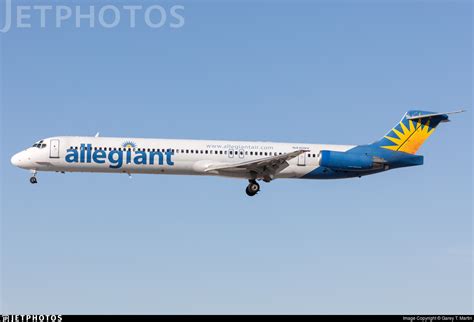 N410NV McDonnell Douglas MD 83 Allegiant Air Garey T Martin