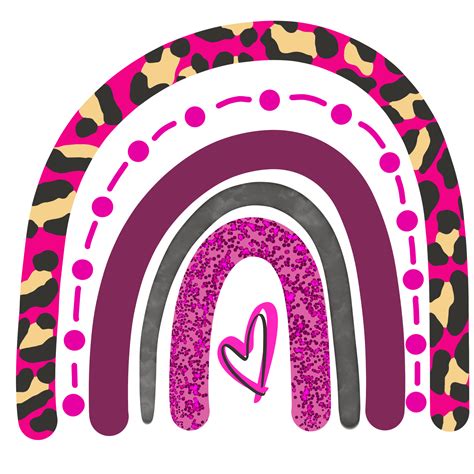 Rainbow Hand Drawn Boho 10329857 PNG