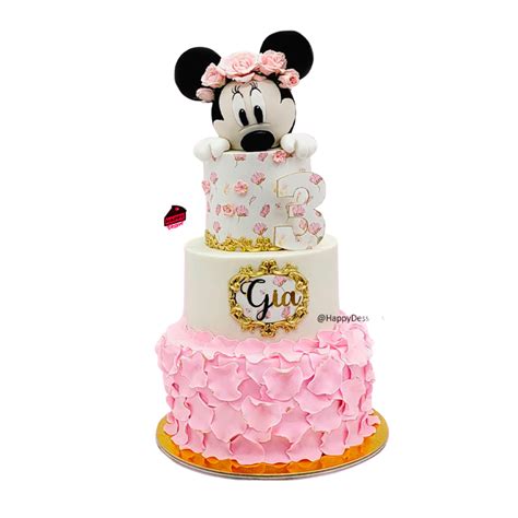 Arriba Imagen Pastel De Minnie Mouse En Chantilly Abzlocal Mx