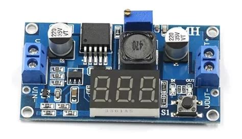 Regulador De Tensão Ajustável Lm2596 Dc dc Display Step Down MercadoLivre