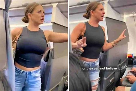 Watch Tiffany Gomas Not Real Crazy Plane Lady Video Viral On Twitter