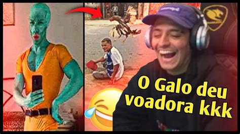 CORINGA REAGINDO AOS MELHORES MEMES SHITPOST TENTE NÃO RIR YouTube