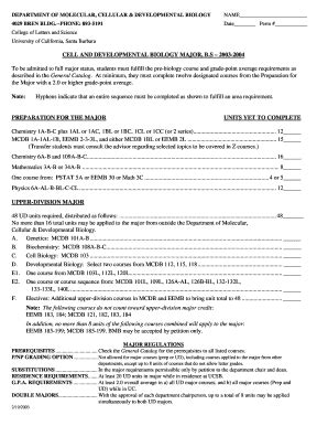 Fillable Online Registrar Sa Ucsb General Catalog PREPARATION FOR THE