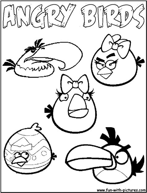 Dibujo De Angry Birds Para Colorear Y Pintar 10347
