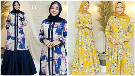 Model Gamis Syar I Modern Dan Terbaru Siap Sambut Lebaran Tahun Ini