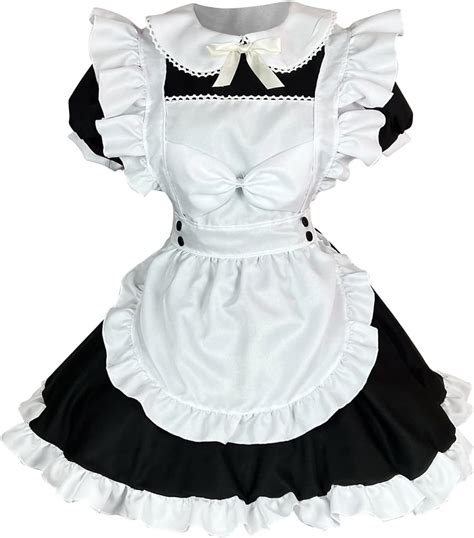 Zimmermädchen Kostüm Damen Maid Putzfrau Sexy Dienstmädchen Dress Men