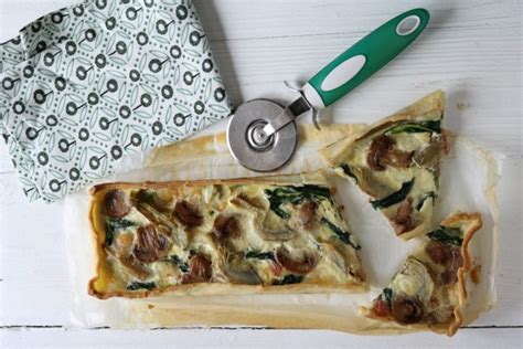 Torta Salata Con Carciofi Spinaci E Funghi L Ho Fatto Io Ricette