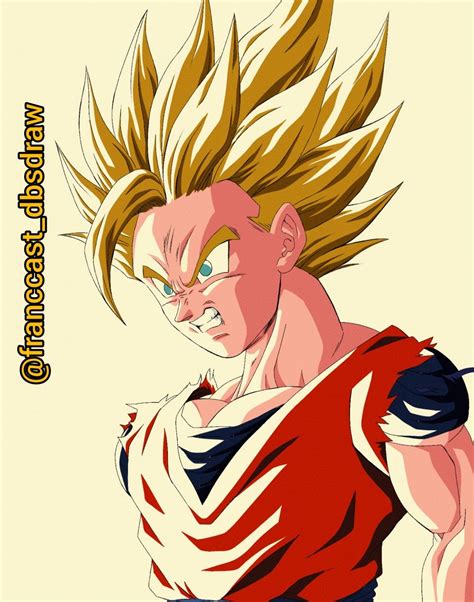 In Process Dbz Goku Gohan Ssj2 Dragon Ball Super Dragon Ball Z