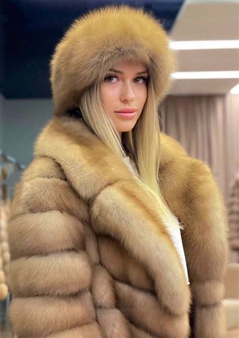 Sable Fur Coat Fox Fur Coat Fur Coats Chinchilla Russian Winter Hat