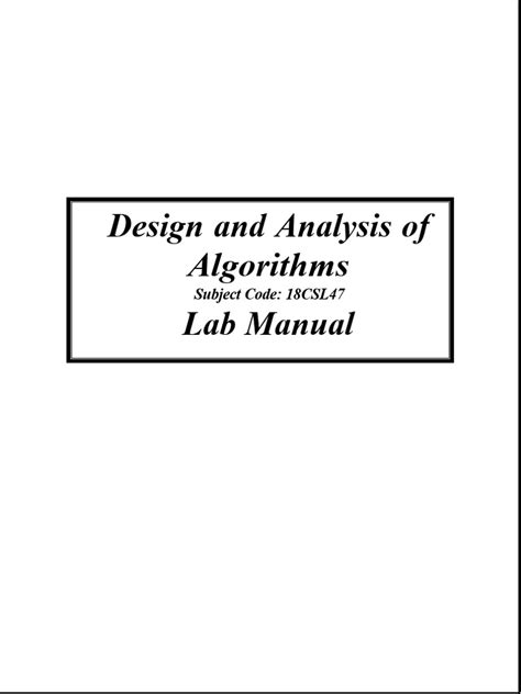 ada lab programs pdf computer programming computational complexity theory