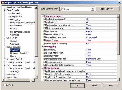 Compiler Settings For Codegear Cbuilder 2009 Aqtime Documentation