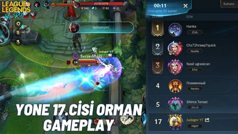 Wild Rift Yone 17 cisinden Öğretici Oynanış Wild Rift Yone High