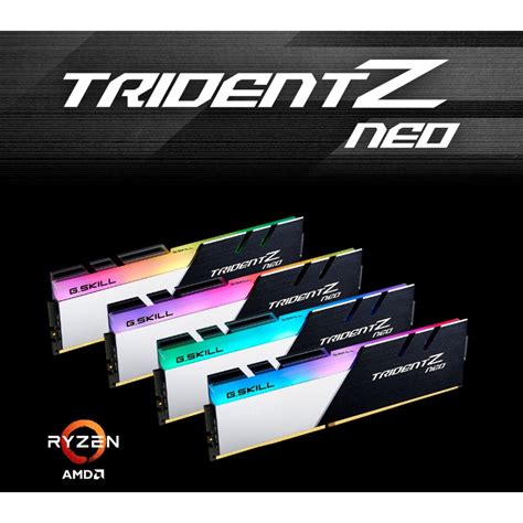 G SKILL Trident Z NEO For AMD 16GB 32GB 3600MHz CL18 DDR4 DUAL