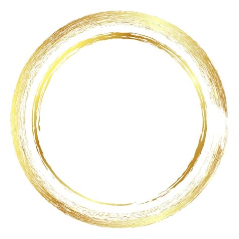Marco de línea doble simple vector dorado dorado de crayón en fondo