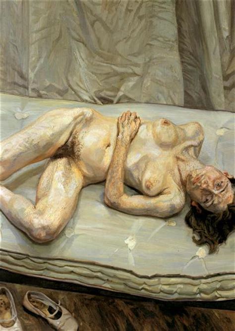Naked Portrait Lucian Freud Wikiart Org