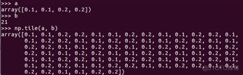 python之np tile 51cto博客 python np where