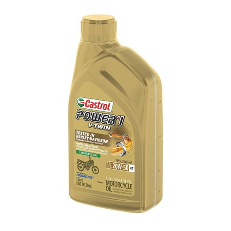 Castrol Power1 V Twin 4T 20W 50 Full Synthetic Motorcycle