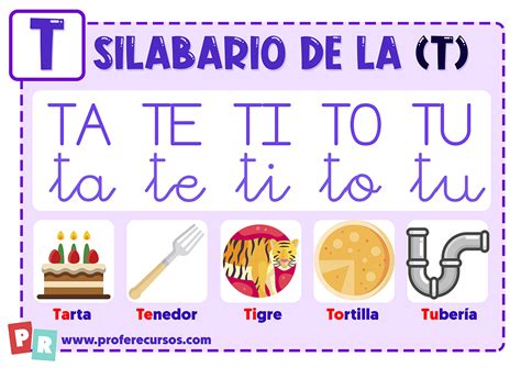 Aprender A Leer 5 Silabas Ta Te Ti To Tu La Letra T Canal Block 6