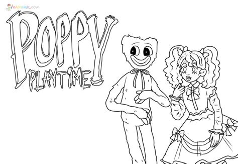Poppy Playtime Desenho Para Colorir