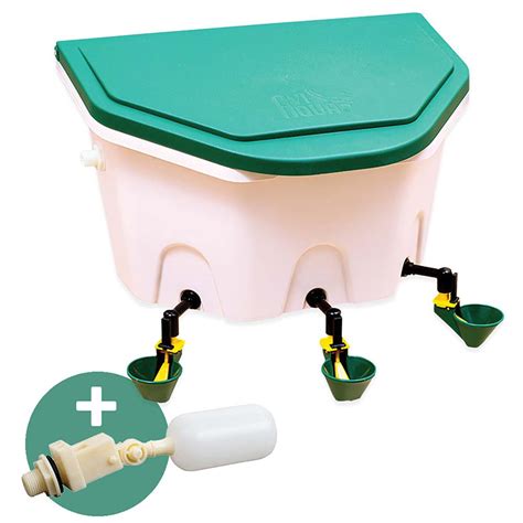Abreuvoir Automatique Poule Coupelles Flotteur Ducatillon