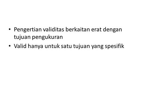 PPT UJI VALIDITAS DAN RELIABILITAS PowerPoint Presentation 47 OFF