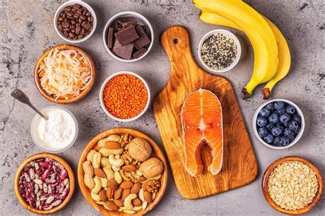Des Aliments Sains Qui Am Liorent Votre Humeur Photo Premium