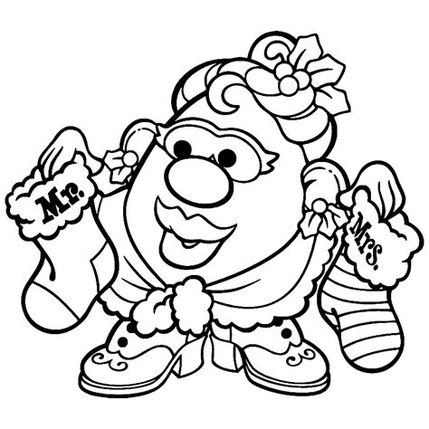 84 Mr Potato Head Coloring Pages ColoringPagesOnly