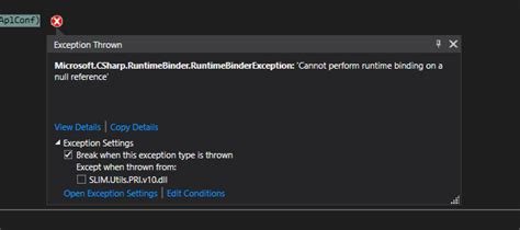 Vb Net Erro Ao Abrir A Platafoma V10 Cannot Perform Runtime Binding