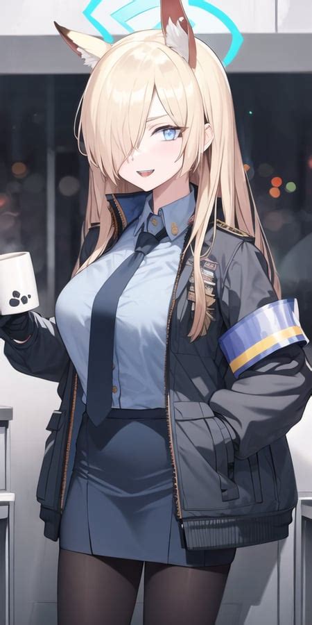 AI Art LoRA Model Kanna 尾刃 カンナ blue archive PixAI