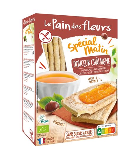 Spécial matin douceur châtaigne BIO Le pain des fleurs 230g