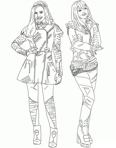 Desenhos De CJ Hook De Descendentes Para Colorir E Imprimir