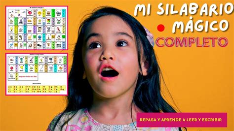 Mi Silabario M Gico Completo Repaso De Silabas Simples Y Trabadas The