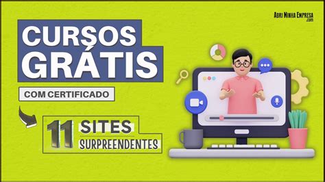 Cursos Online Gratuitos Certificado 11 Sites Surpreendentes
