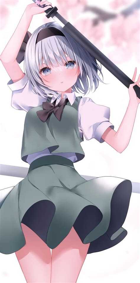 Konpaku Youmu Touhou Drawn By Komomo Ptkrx Danbooru