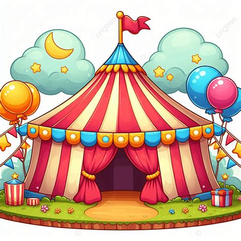 Circus Tent Cartoon Background Images Hd Pictures And Wallpaper For