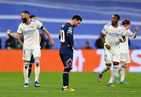 Remontada galáctica Real Madrid echó de la Champions al PSG de Messi